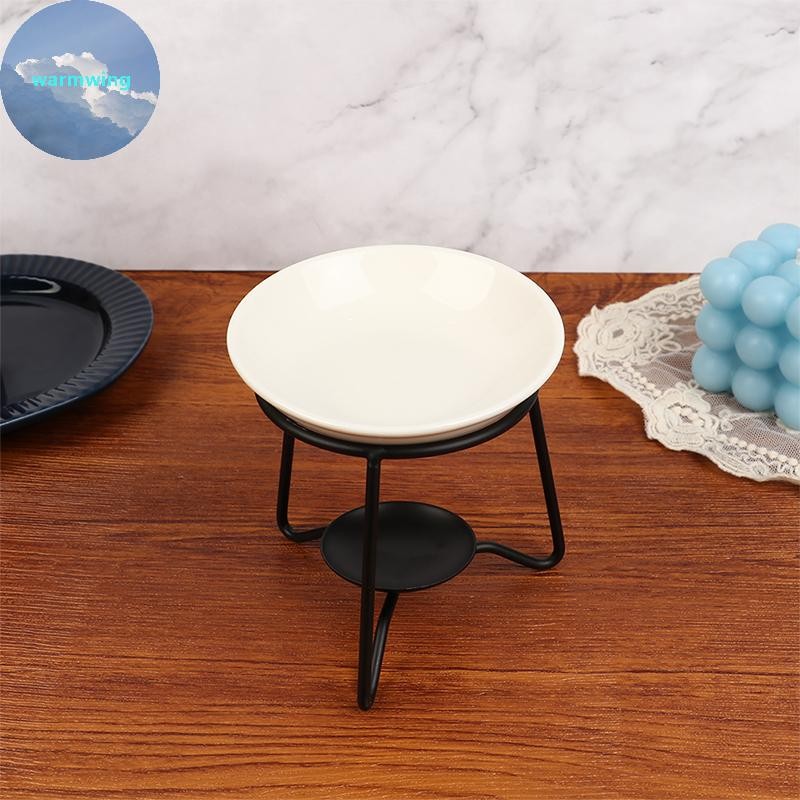 Warmwing 1 PC เตาน้ํามันหอมระเหย Burner Tealight ผู้ถือเทียน Pie Burner Aroma Diffuser Decor สปา ...