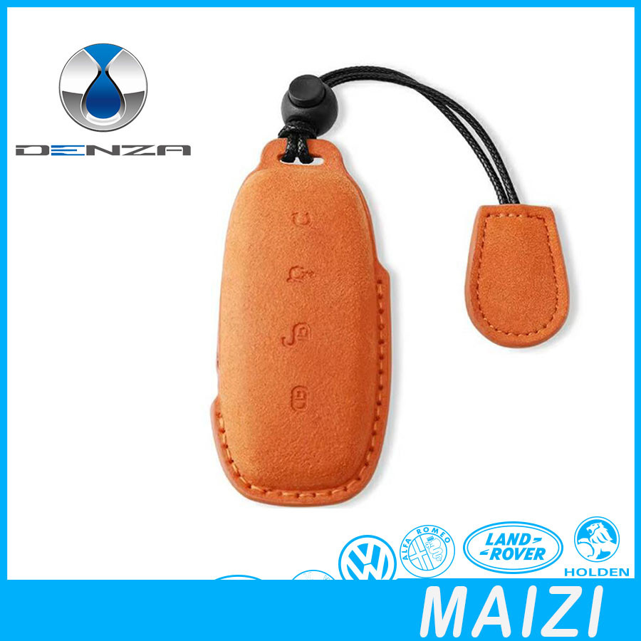 [READY] DENZA D9 Suede Key Case BYD DENZA EV Key Case Leather Hand ...
