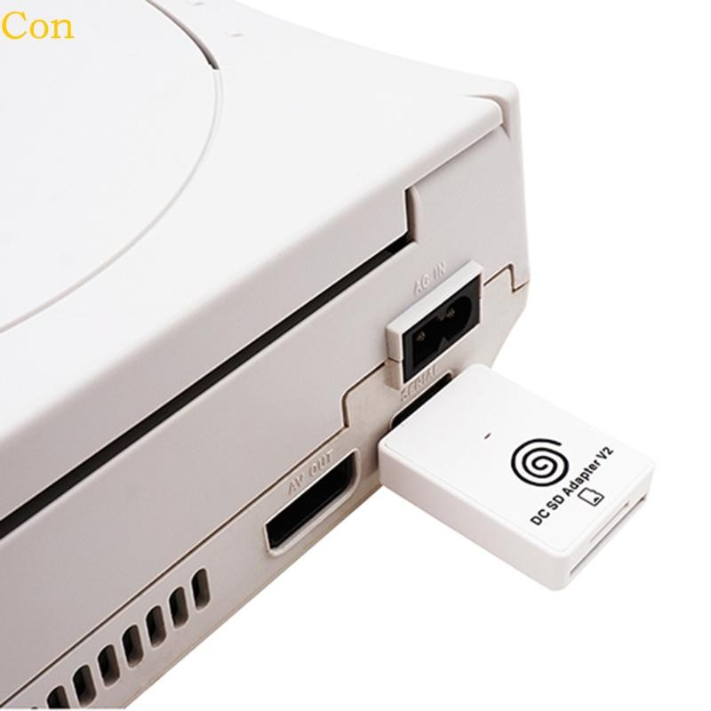 อะแดปเตอร์เครื่องอ่านการ์ด Con SD TF สําหรับ Dreamcast Dreamshell V4 0 อุปกรณ์เสริมเครื่องเกม ...