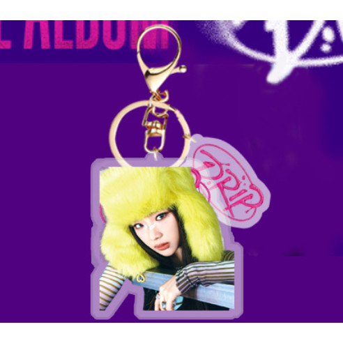 Babymonster อัลบั้ม DRIP Key Ring อุปกรณ์เสริมพวงกุญแจอะคริลิค RAMI ...