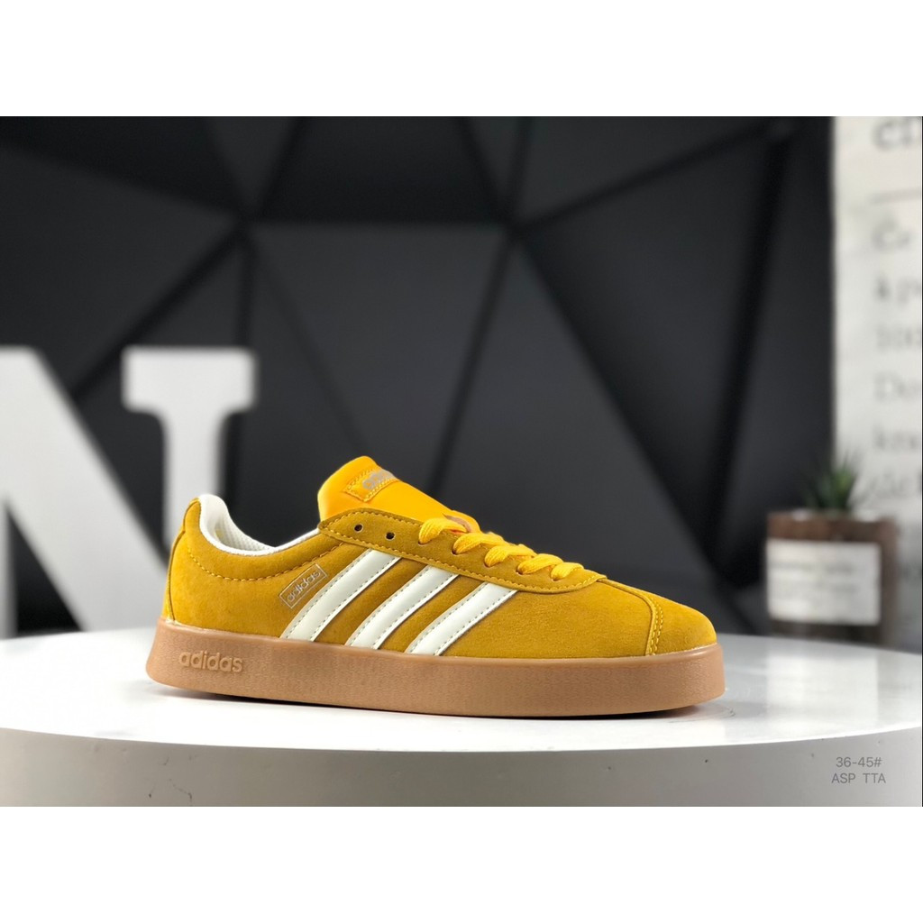 รองเท้า Adi/Das VL court 2.0 หนังกลับกันลื่น ทนทาน แต่พื้นนุ่ม ji095 ...