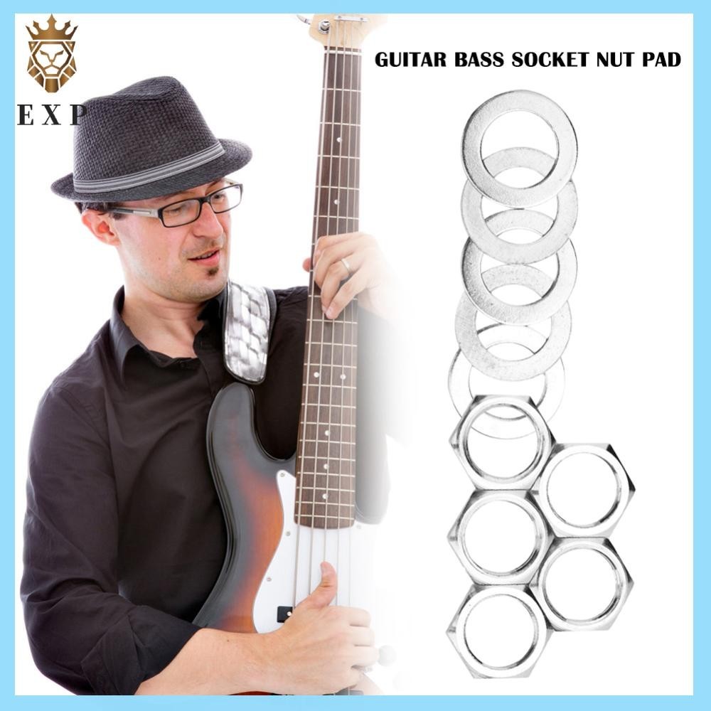 [explosion1.th] ชุดปะเก็นแจ็คซ็อกเก็ตแหวนรอง 3/8 นิ้ว สําหรับกีตาร์ เบส | Shopee Thailand