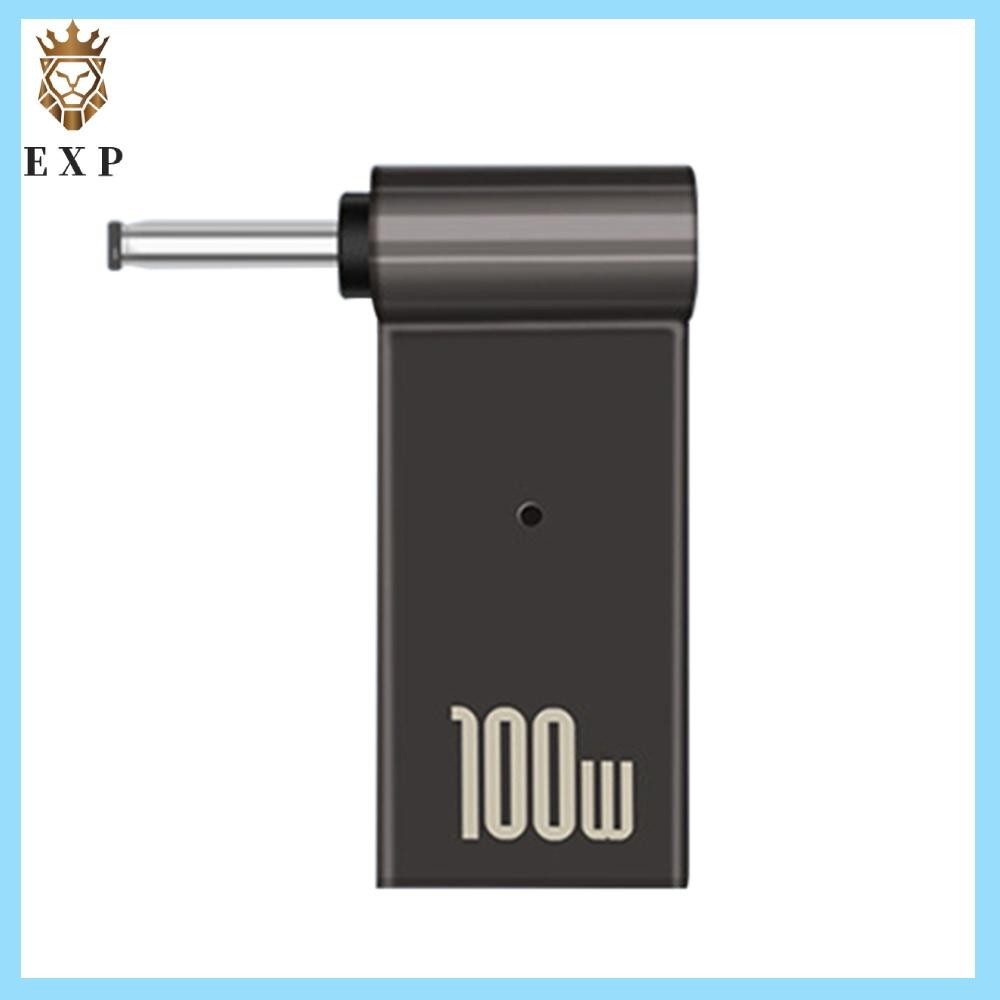 [explosion1.th] Pd 100W Laptop Power Adapter Type-C Female to DC Male Jack Plug Converter ...