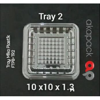 Mica Tray พลาสติกผักผลไม้ FTPB-TR2 เนื้อหา 25pc | Shopee Thailand