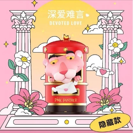 [secret] Popmart POPMART Pink Panther Confession Series ของแท้ Figure ...