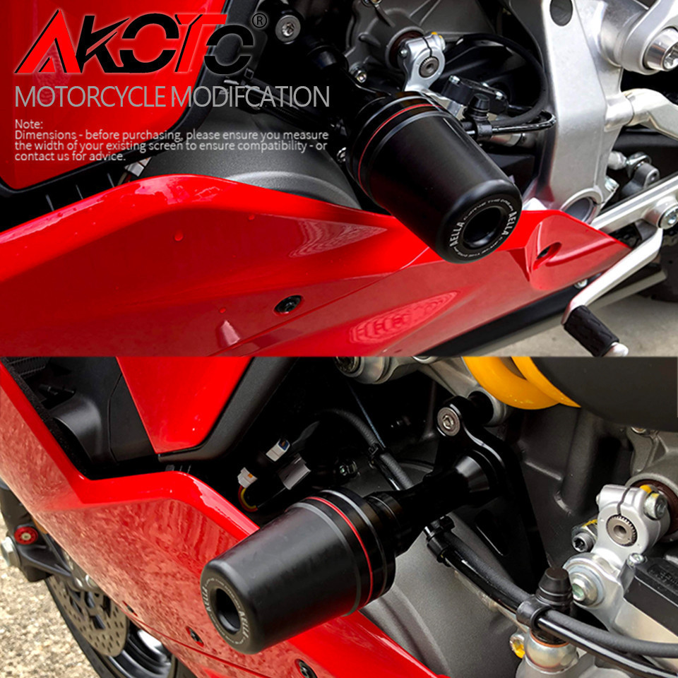 YJ Motorcycles Engine Protection Cover Frame Sliders Crash Pad Falling ...