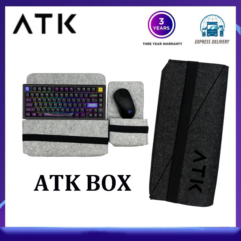 (ในสต็อก) Atk RS7 Keyboard Pack V75X/K/Pro Keyboard Storage Pack อลูมิเนียม Tuo Tuo 80 Key 81 ...