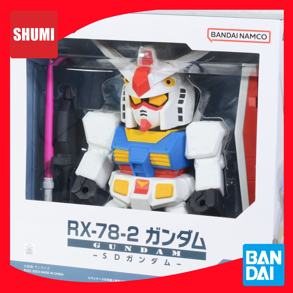 Bandai JUMBO SOFBI FIGURE RX-78-2 SD GUNDAM 4562182362179 A4 | Shopee ...