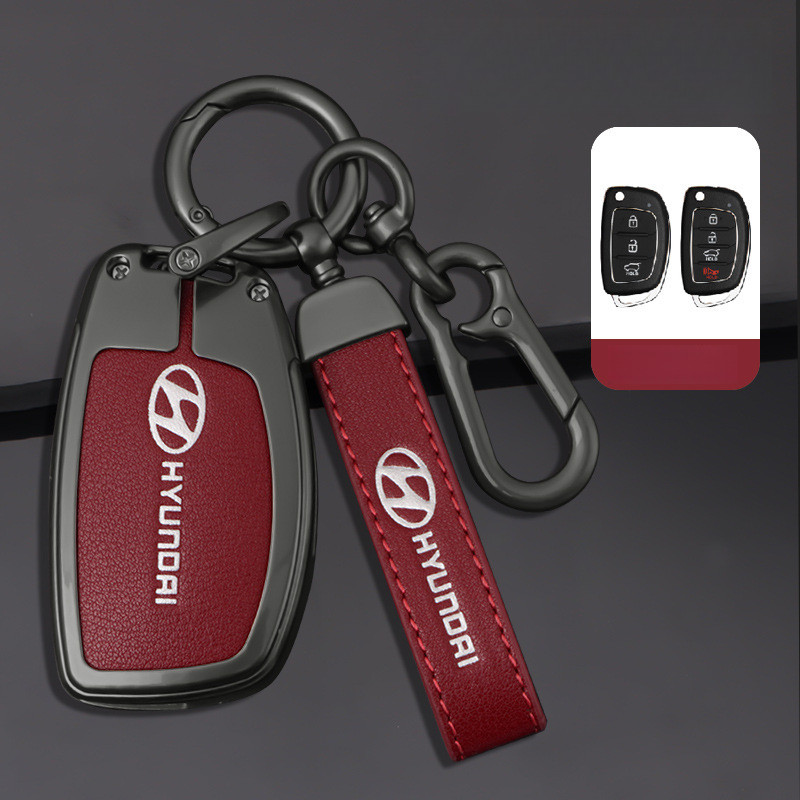 ฝาครอบกุญแจรถระยะไกลสำหรับ Hyundai IX25 IX35 IX45 I10 I20 I30 HB20 Sonata Verna Solaris Santa ...