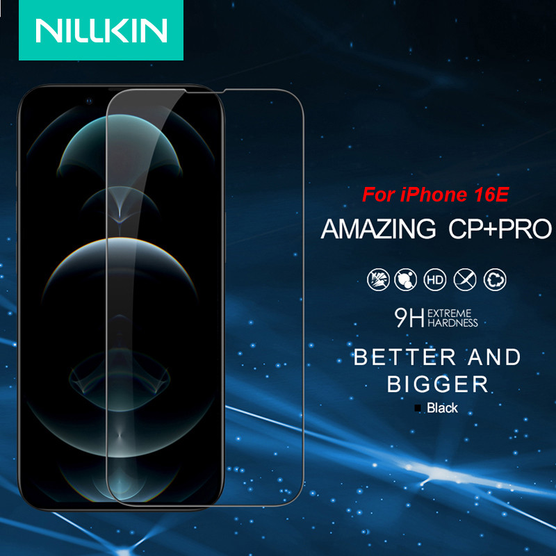สําหรับ iPhone 16e ป้องกันหน้าจอ NILLKIN CP + Pro Series ความแข็ง 9H ป้องกันรอยขีดข่วน Anti ...