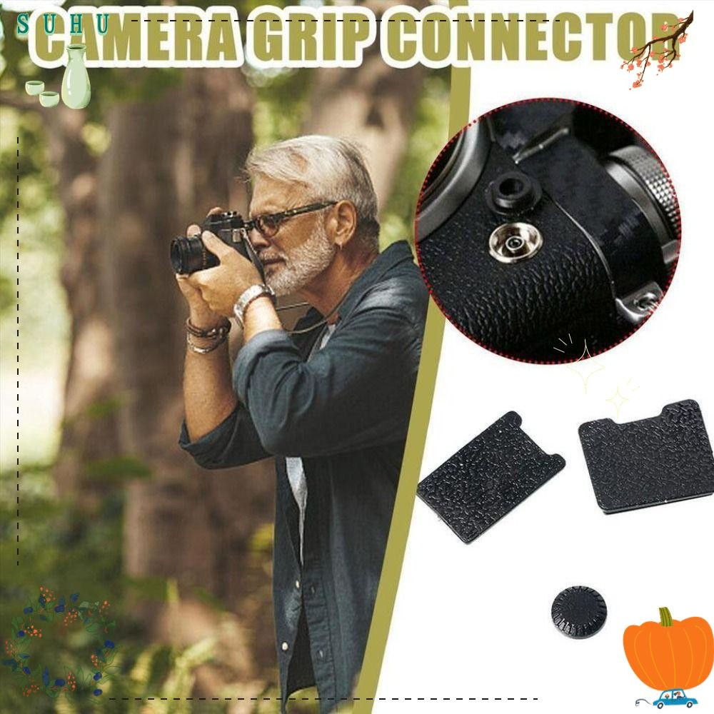 Suhu Camera Grip Connector, พลาสติกสีดําแฟลช Remote PC Sync Terminal ...