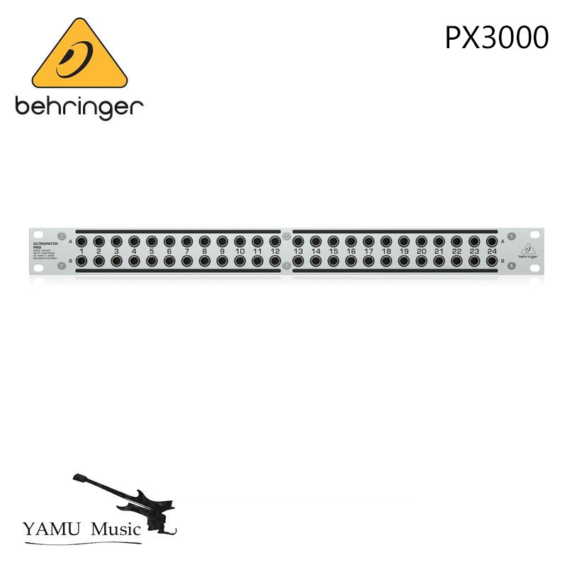 Behringer PX3000 Multi-Functional 48-Point 3 โหมด Balanced Patchbay | Shopee Thailand