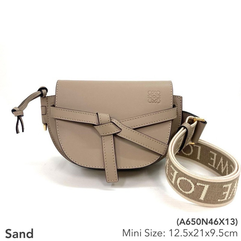 ถูกที่สุด (ไม่มี+FEE)ใดๆ ของแท้ 100% LOEWE MINI GATE DUAL STRAP ...