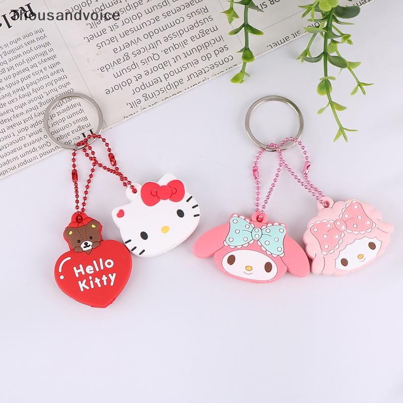 [นับพันvoice] Sanrio Key Protective Caps Set Kawaii My Melody Hello ...