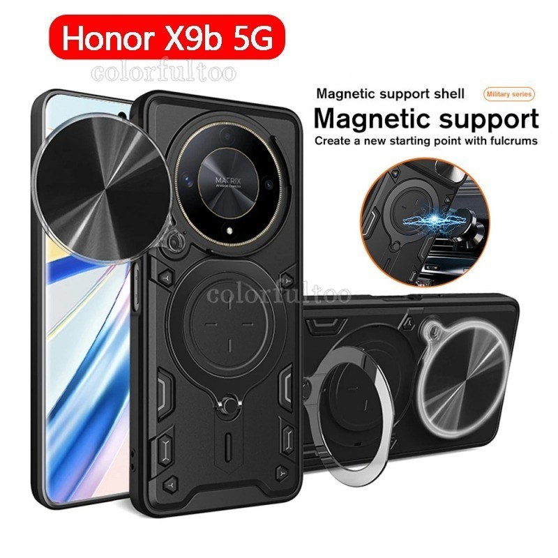 Honor X9b 5G เกราะกันกระแทกสําหรับ Honor X9C X9A X9b X8b X7b 4G 5G Push Pull สไลด์ป้องกันกล้อง ...