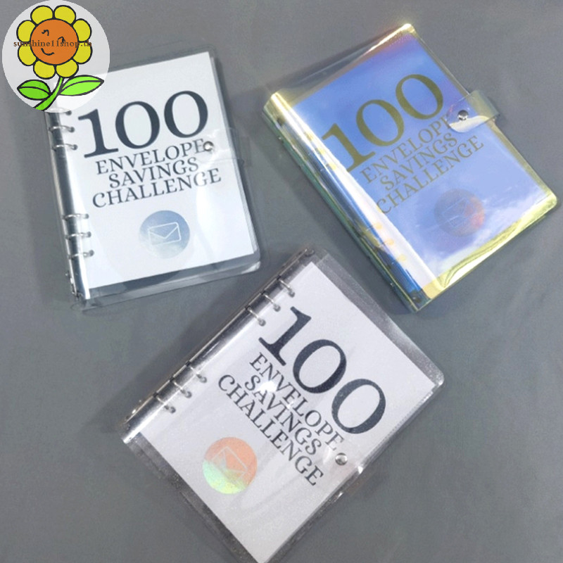 Sunshop 100 วัน 100 วันซองจดหมายออมทรัพย ์ ท ้ าทายคู ่ ประหยัดเงิน Plan Binder ประหยัดหลวมโน ้ ...