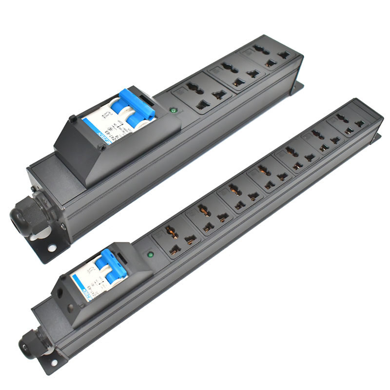 ไร ้ สาย PDU Power Distribution Unit Power Strip 2-20 Ways Universal Outlet Socket 16A/32A 4000 ...