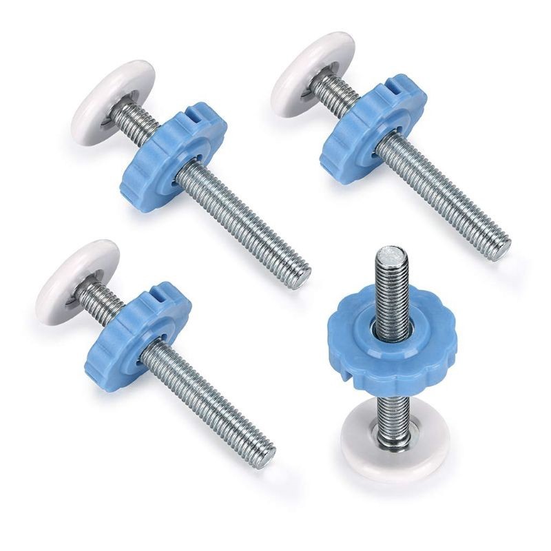 INN 4pcs Pressure Baby Gate Screw Bolts Threaded Spindle Rods Walk Thru ...