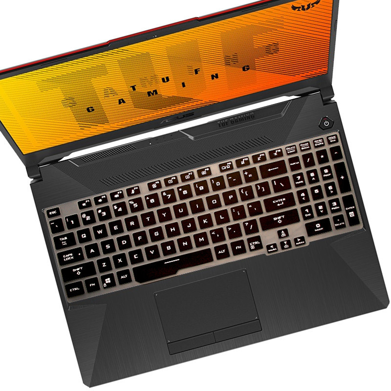 แป้นพิมพ์สําหรับ Asus TUF Gaming A15 A17 F15 F17 FX506 FA506 FX507 FA507 15 นิ้วซิลิโคนแล็ปท็อป ...