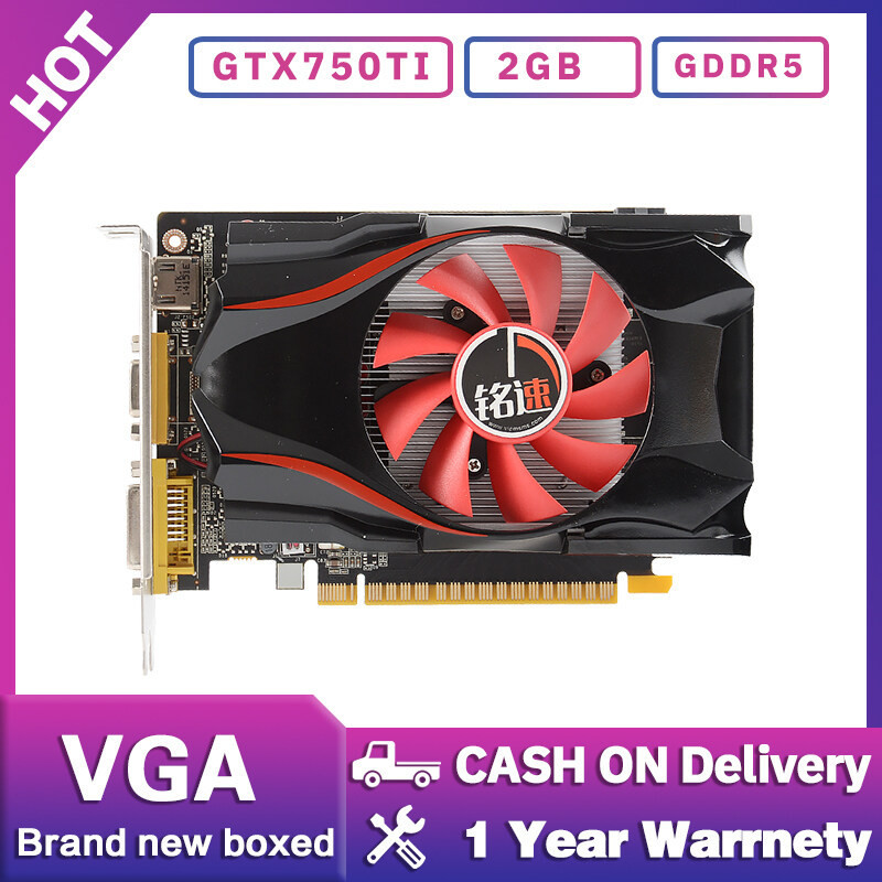 MINGSU GTX750TI 2G D5 VGA | Shopee Thailand