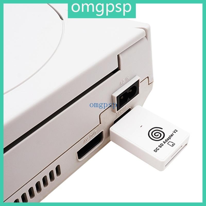 อะแดปเตอร์เครื่องอ่านการ์ด OMG SD TF สําหรับ Dreamcast Dreamshell V4 0 ...