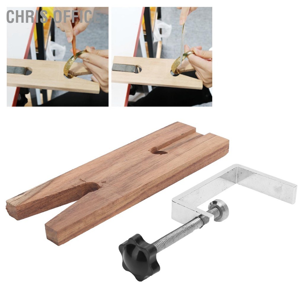 Chris office Jewelers Bench Pin Clamp โต๊ะทำงานไม้ Jewellers Making ...