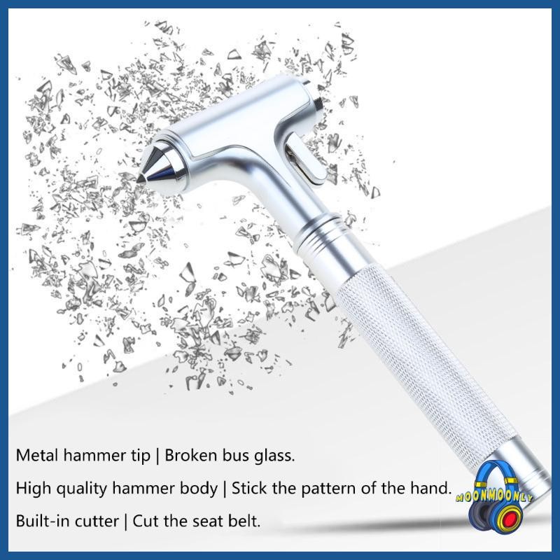 Moonth เครื่องมือหลบหนีฉุกเฉินรถ Self-help Escape Hammers Fire หน้าต่าง ...