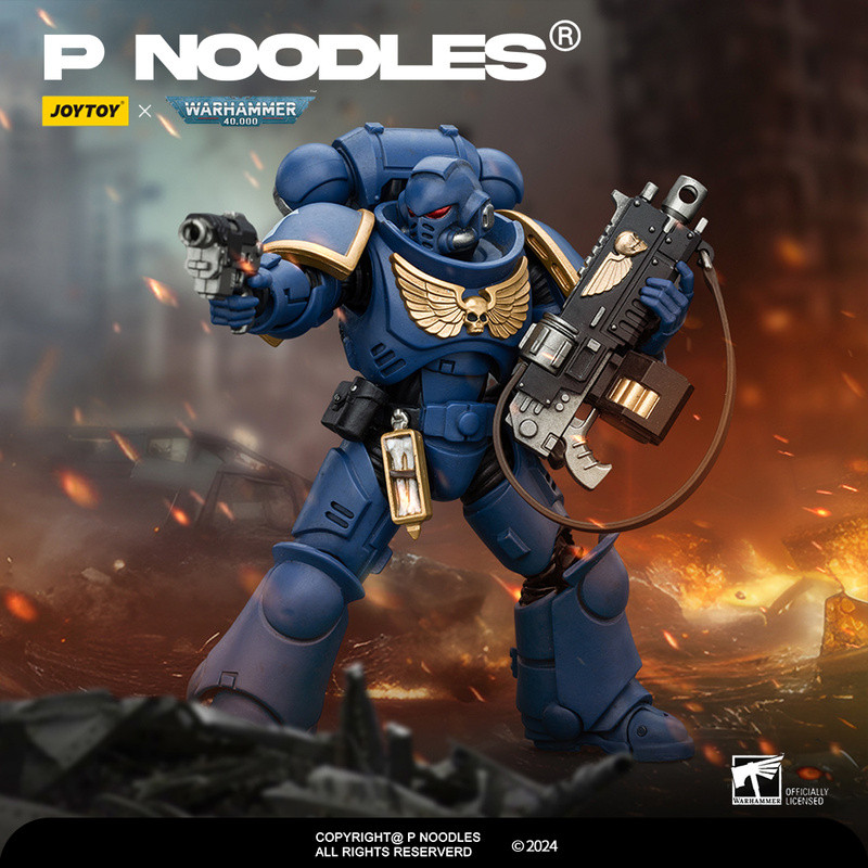 ของแท้ที่ได้รับอนุญาตพร้อมสต็อก JOYTOY Dark Source Warhammer 40K ...