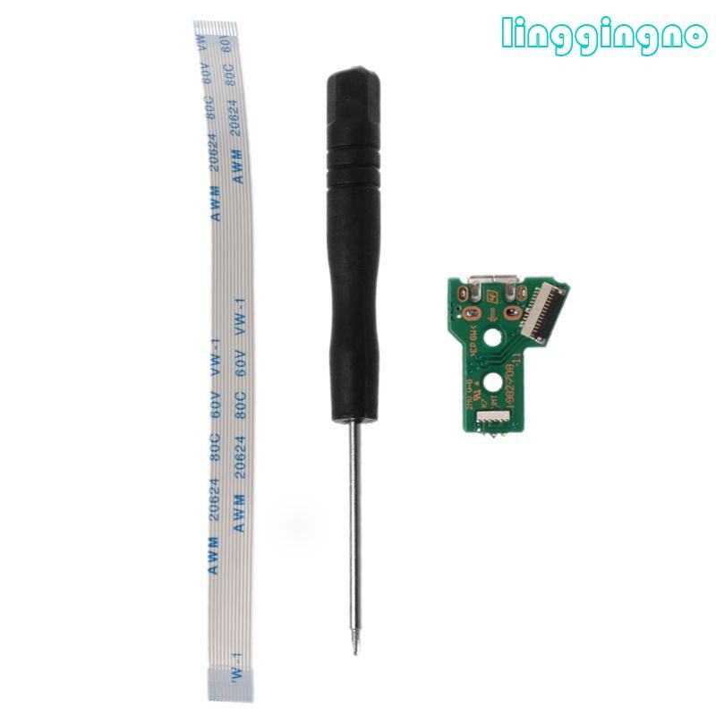 Rr โมดูลบอร์ดพอร์ตชาร์จสําหรับ JDS-055 Charger Socket Flex Cable ไขควง ...