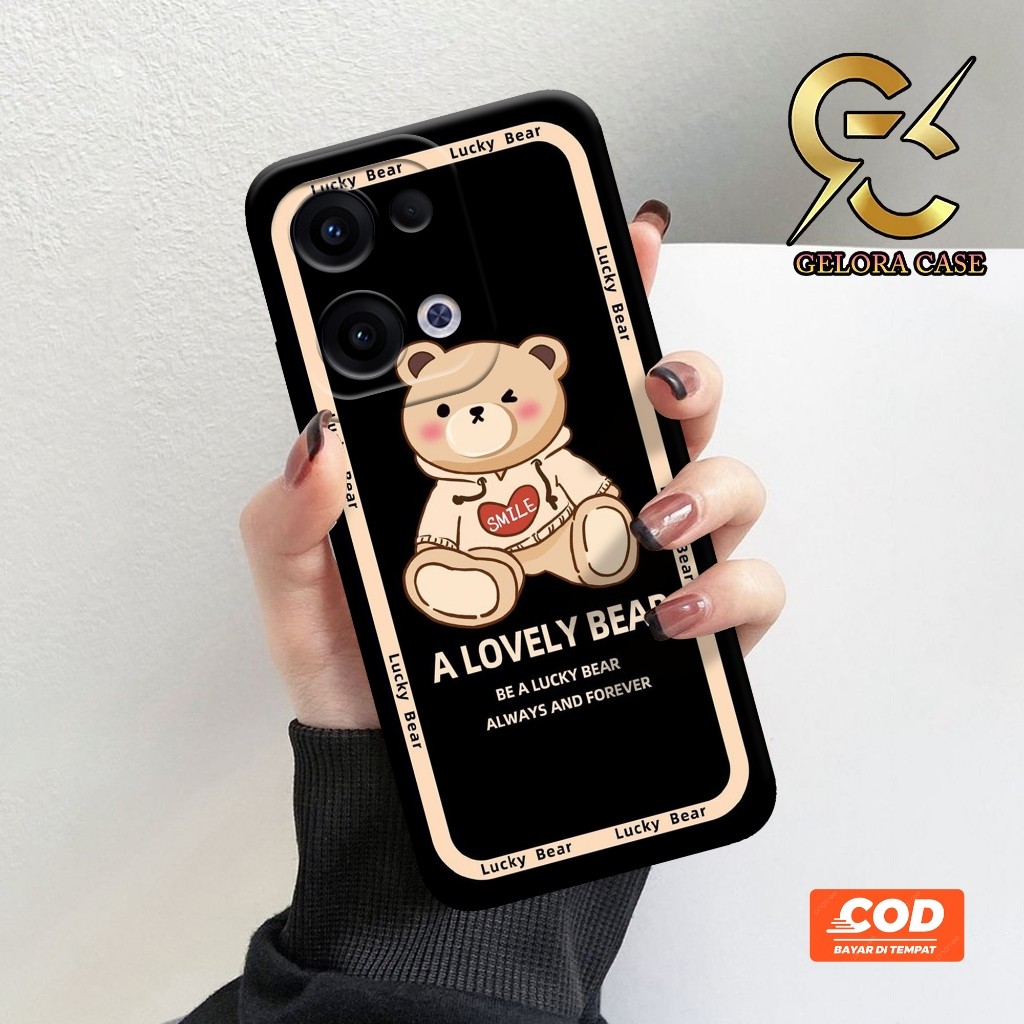 Hp ล่าสุด Oppo Reno 13 5G Softcase - Geloracase - ล่าสุด Oppo Reno 13 5G Softcase Bear case ...
