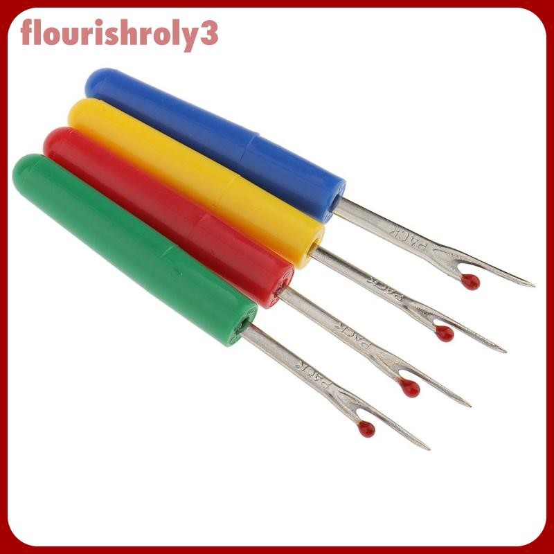 [Flurish] 4 ชิ้น Handle Seam Ripper เครื่องตัดด้าย Stitch Unpicker เย็บเครื่องมือ | Shopee Thailand
