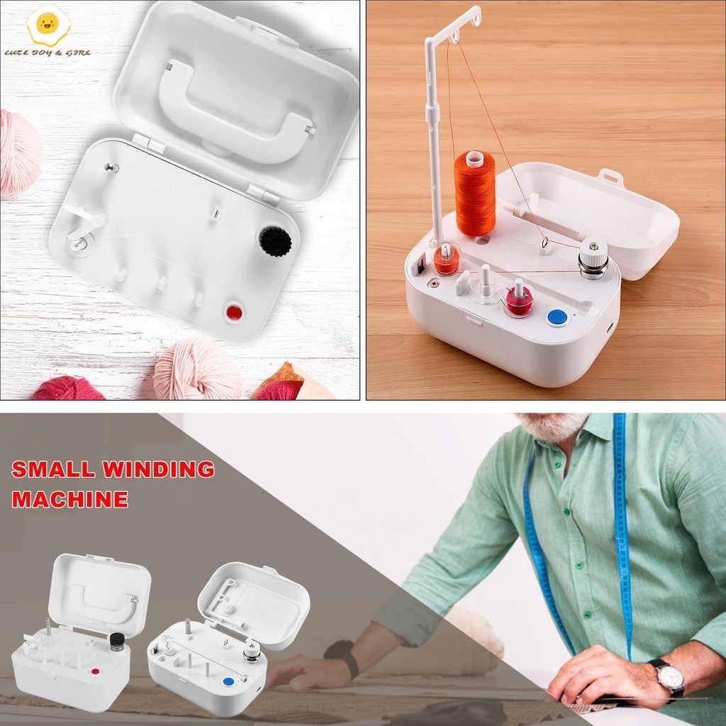 Electric Bobbin Winder Portable Bobbin Winder with Handle Automatic ...