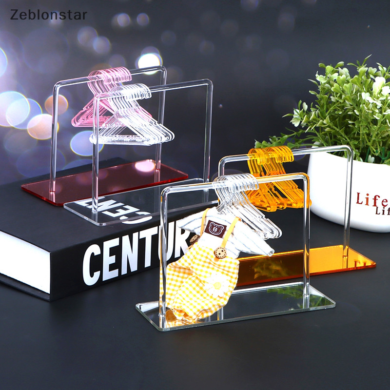 [star] 1 ชุด 1:12 Dollhouse Miniature Drying Rack ไม้แขวนเสื้อ ...