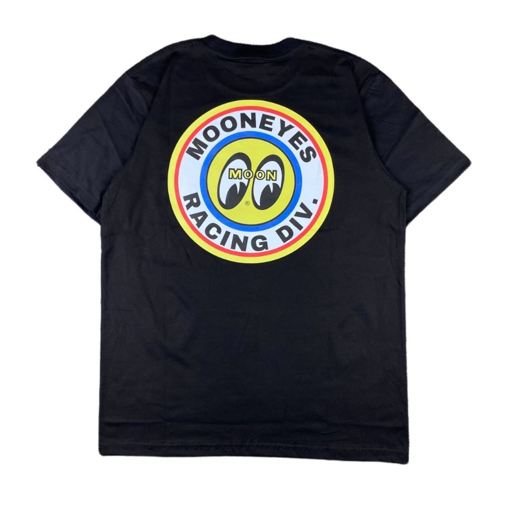 Mooneyes RACING DIVISION LOGO เสื้อยืดสีดํา S-5XL | Shopee Thailand