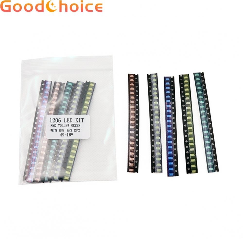 【Good】All in One 1206 SMD LED Light Assortment Kit 100pcs for Different ...