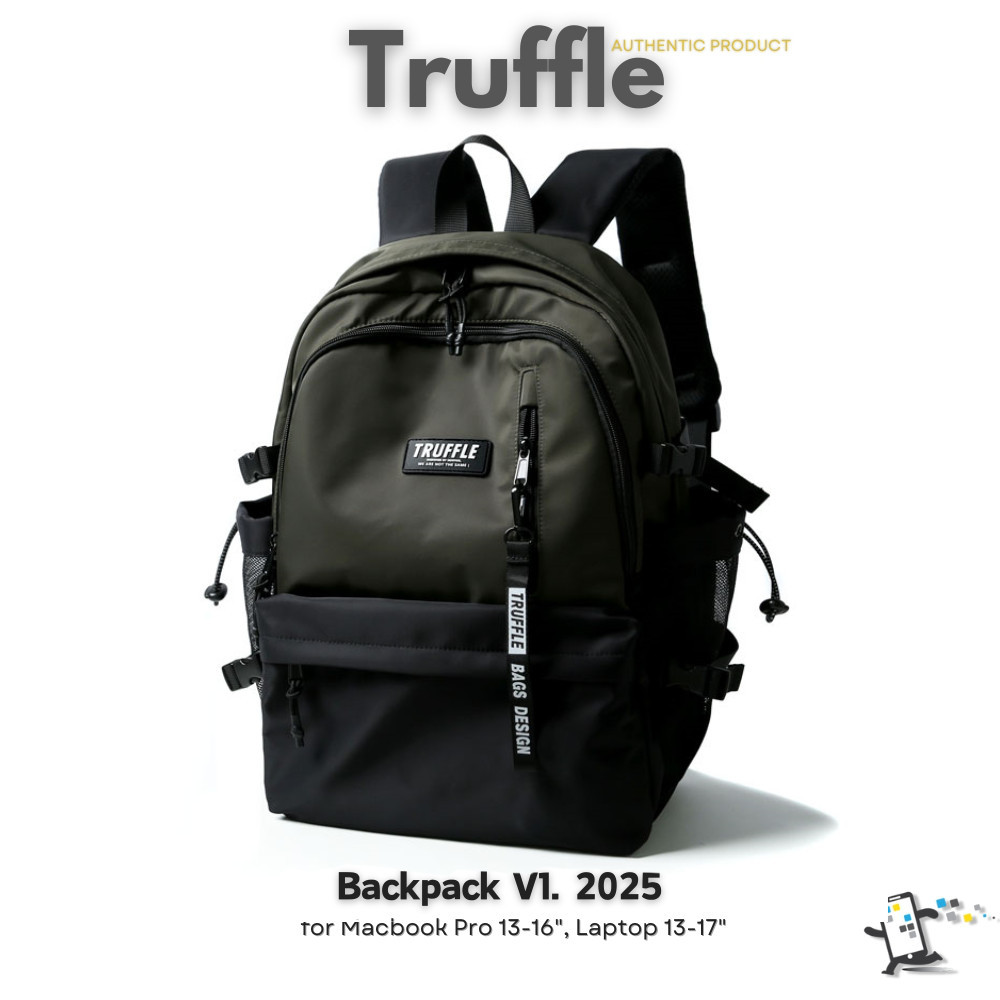 Truffle Backpack V.1 2025 กระเป๋าสำหรับ Macbook M3, M2, M1 Pro 14-16 ...