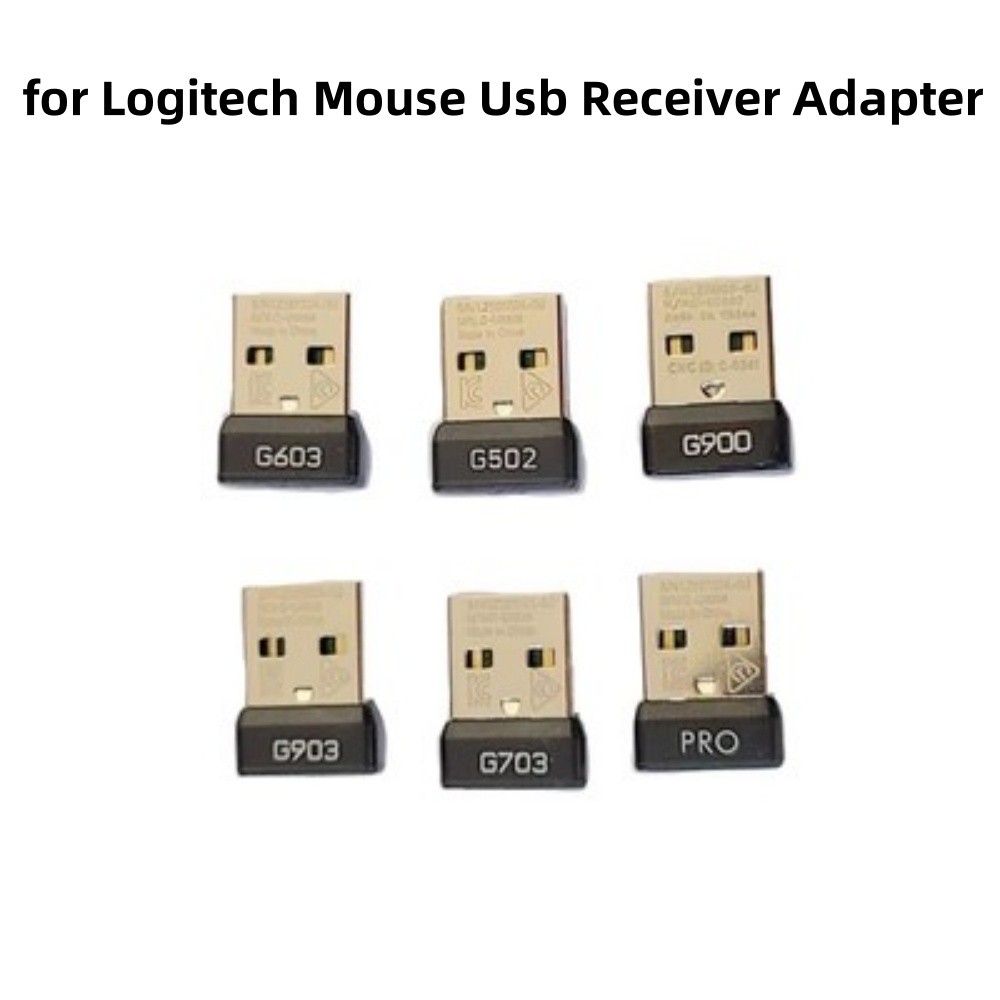 1 ชิ้นเมาส์ USB Receiver อะแดปเตอร์ USB สําหรับ Logitech G304 G502 G603 ...