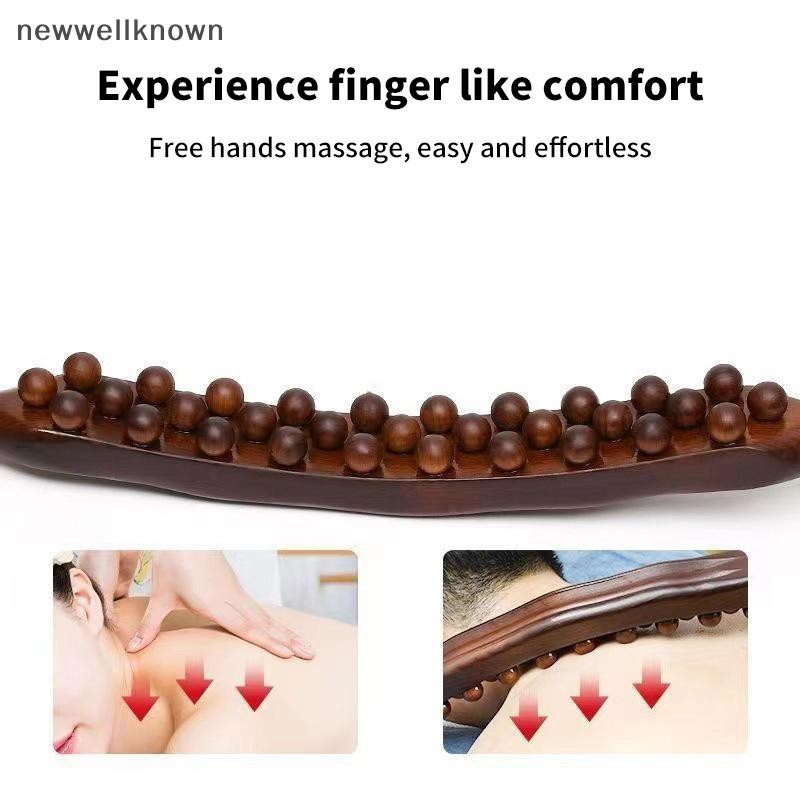 สุทธิ 37 ลูกปัด Universal Back Massage Tendons Scraping Stick Point ...