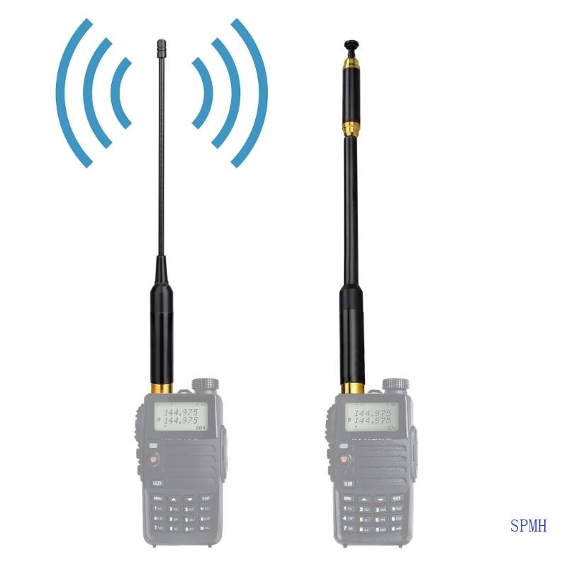 Super Dual-Band Walkie-Talkie เสาอากาศภายนอก Mag Mount Base 144-430 MHz ...