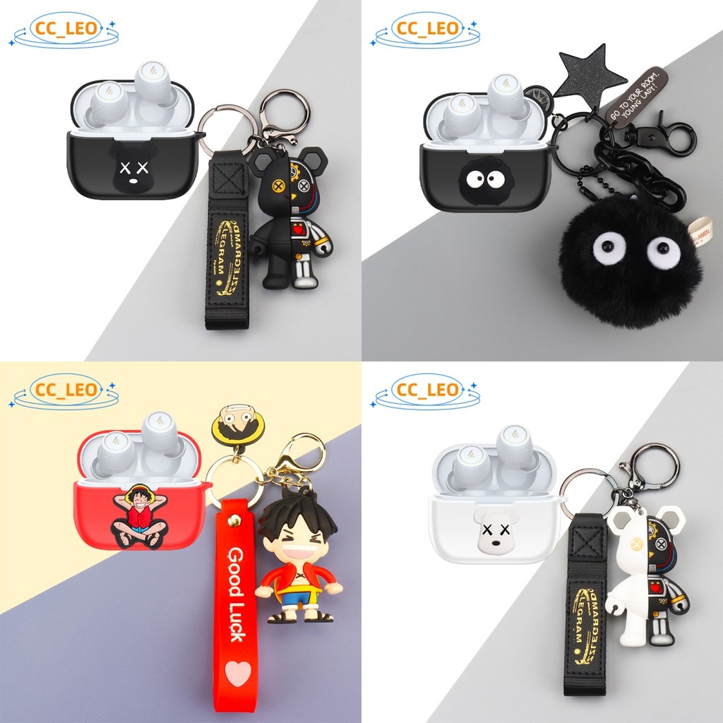 For EDIFIER X3 Pro Case Cartoon Crayon Shin-chan Keychain Pendant ...