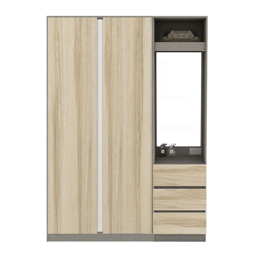 Koncept furniture KONCEPT KONCEPT FURNITURE ซีรีย์ตู้เสื้อผ้า Fit In ...
