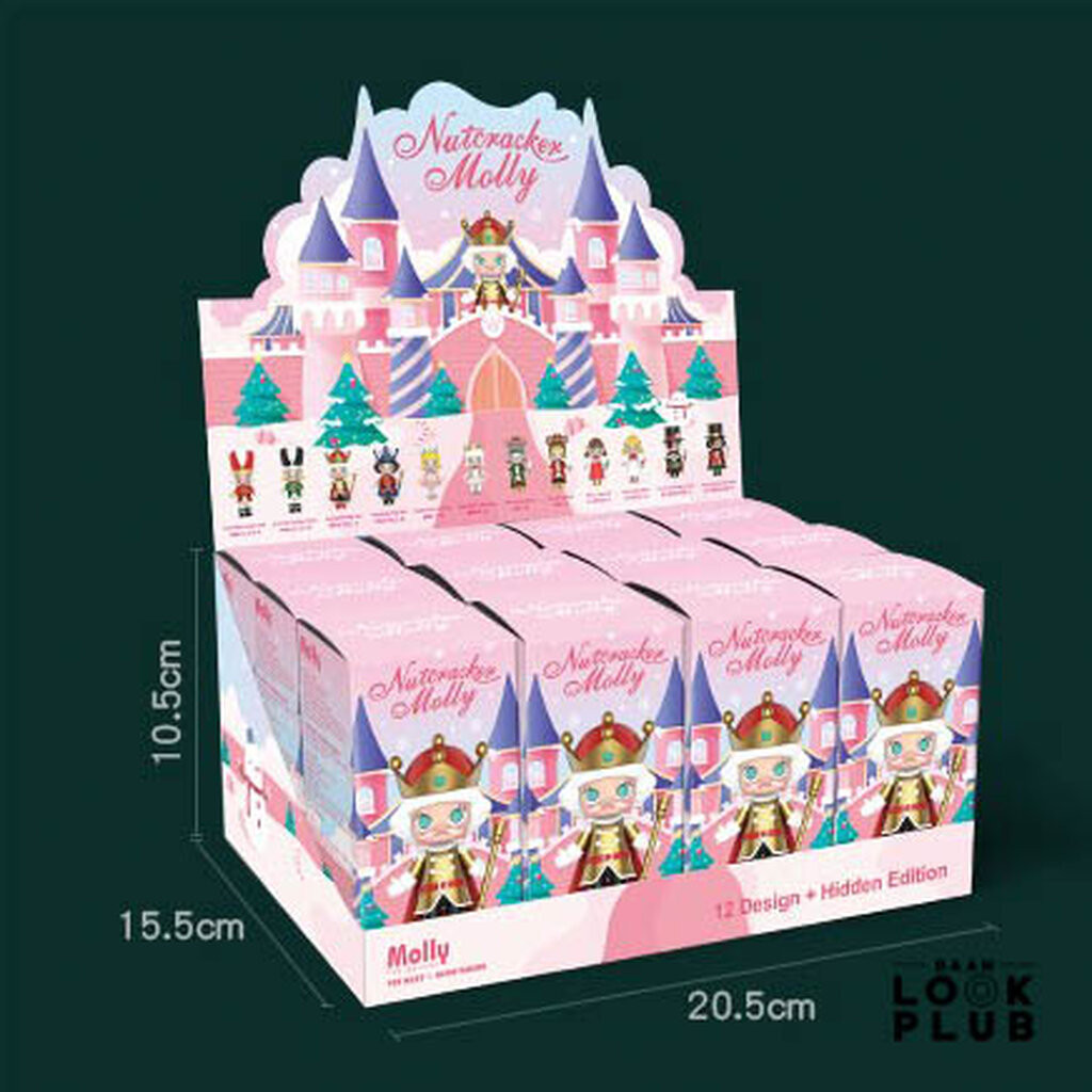 [ ยกบ็อก ] Molly : Nutcracker [ Pop Mart ] ตุ๊กตาฟิกเกอร์ Art Toys แอค ...