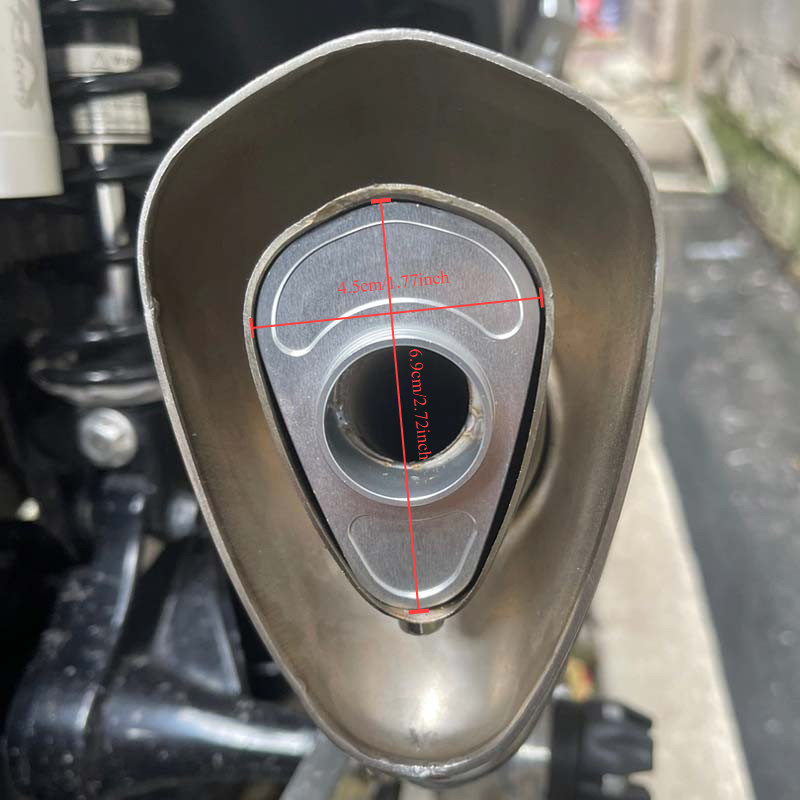 Db Killer Akrapovic M1 Akrapovic R1 Silencer ลดเสียงรบกวนขนาด 45-69 มม. ...