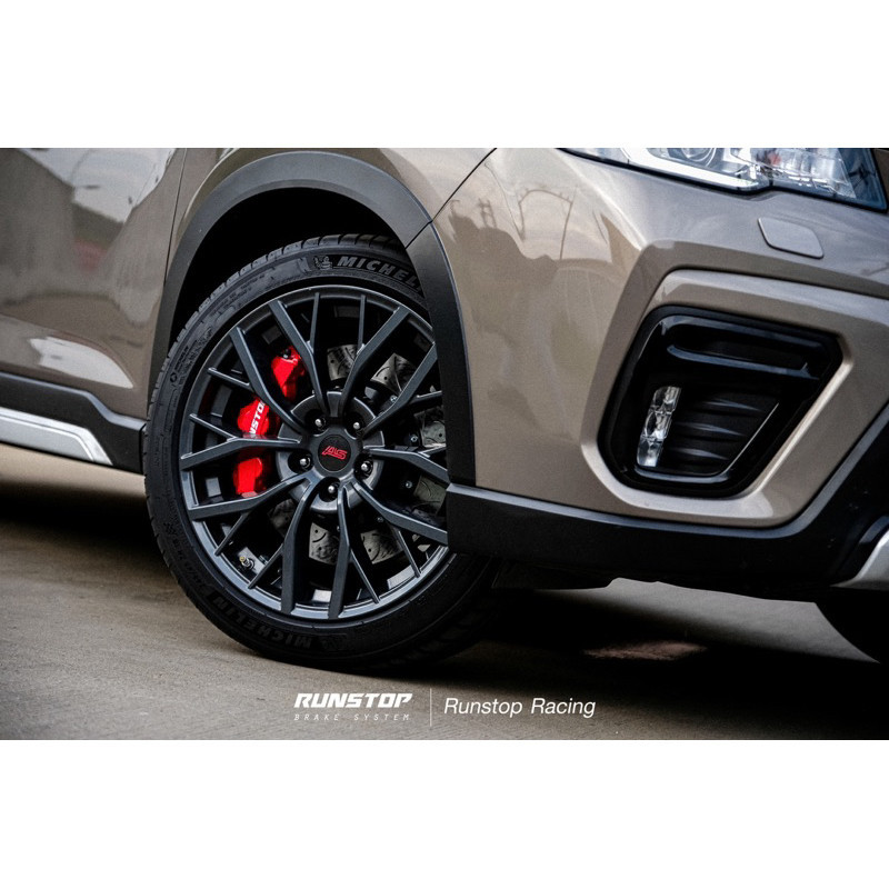 runstop kit set ปั้ม R8 6POT พร้อม จานขยายสองชิ้น ตรงรุ่น subaru ...