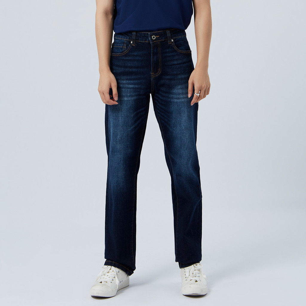 ESP กางเกงเดนิมทรงสลิม ผู้ชาย | Slim Jeans | 03952 | Shopee Thailand