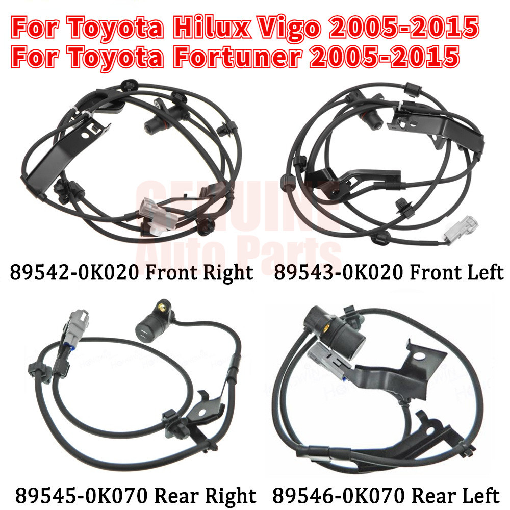 【ของแท้】เซนเซอร์ความเร็วดุมล้อหน้า Abs สําหรับ Toyota Hilux Vigo ...