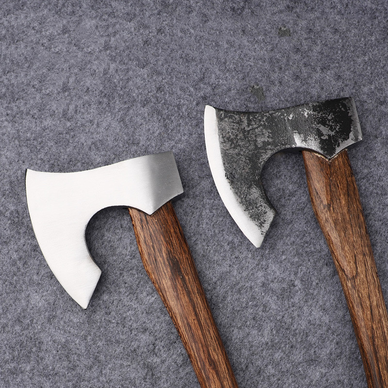 Niman Axe - เหล็กเส้นหนา ตัดกระดูกวัวและแยกฟืน คม ทนทาน พกพา ตั้งแคมป์ ...