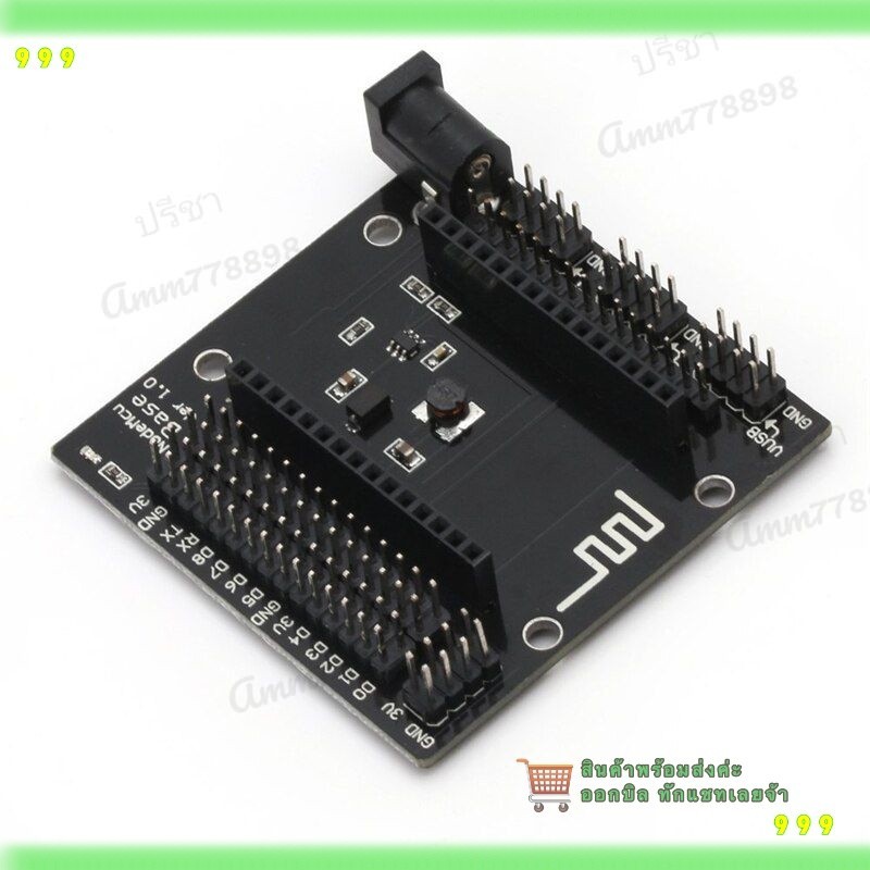 สั่งเลย! NodeMCU Base Ver 1.0 for ESP8266 NodeMCU V3 บอร์ดขยายขา ESP8266 NodeMCU V3 | Shopee ...
