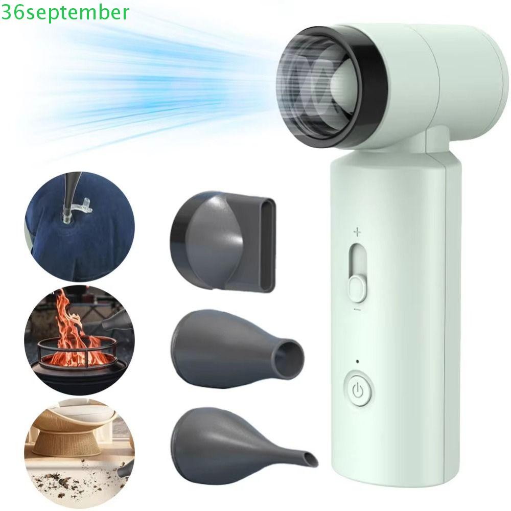 Spepember พัดลมมือถือแบบพกพา,80000 RPM High-Speed Mini Turbo Violent ...