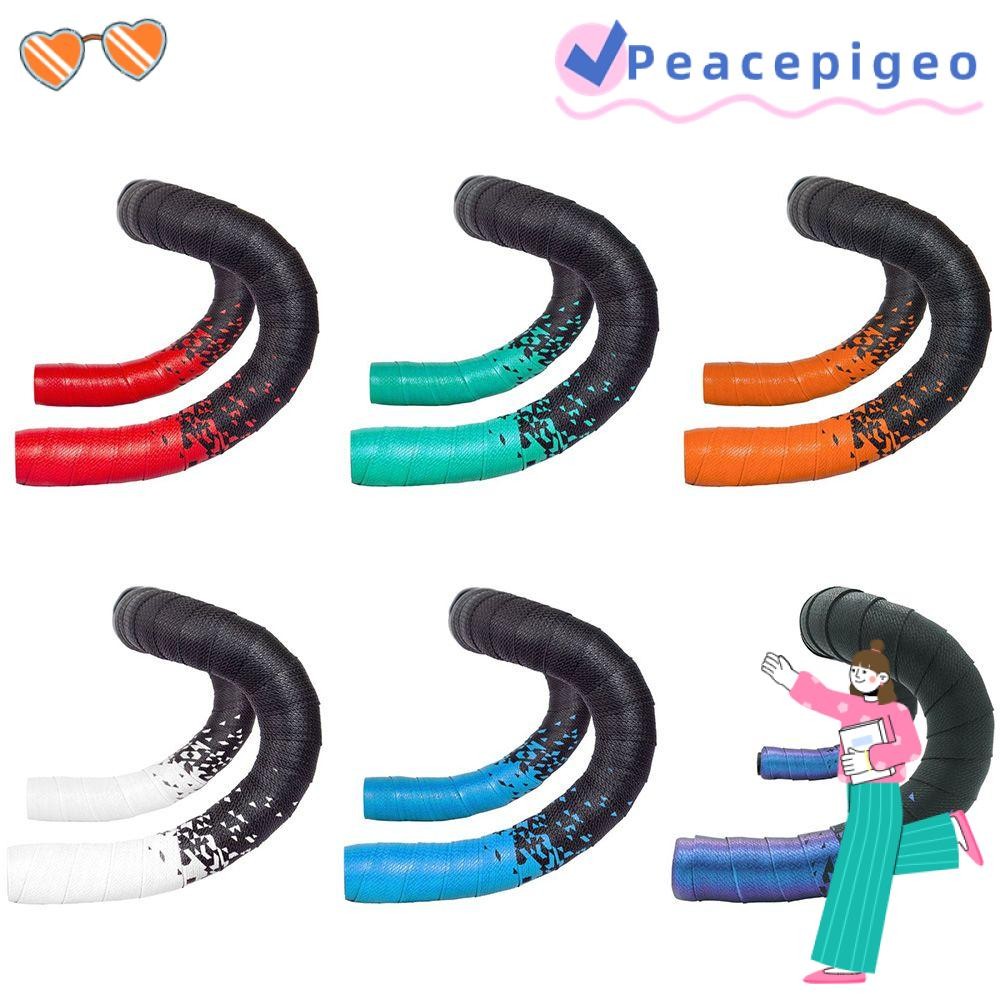 Peacepigeo เทปจักรยาน 1 คู่ Breathable Cycling Racing ผ้าห่อจักรยานป้องกันการสั่นสะเทือน ...
